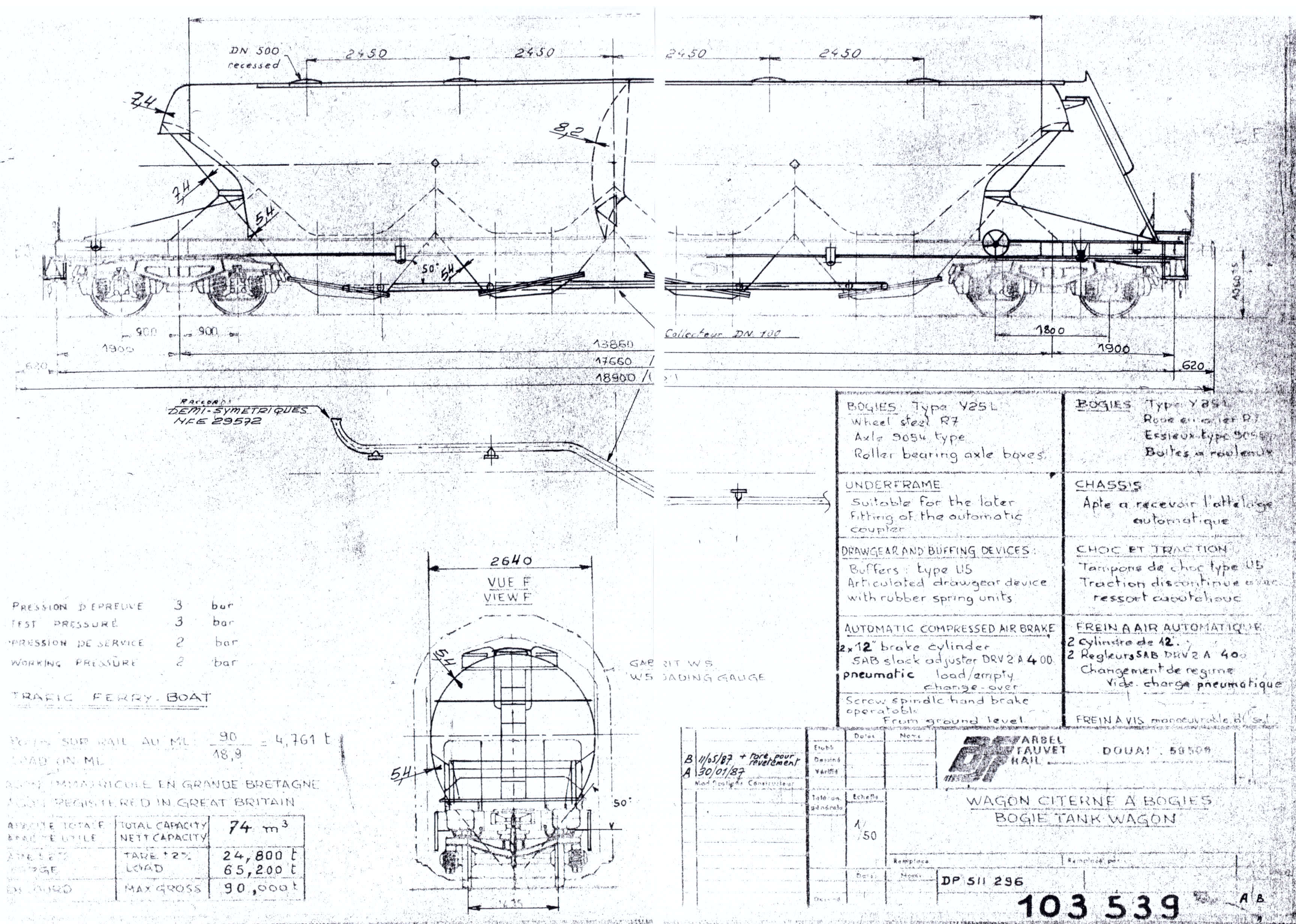 Nos types de wagons - Atir-Rail